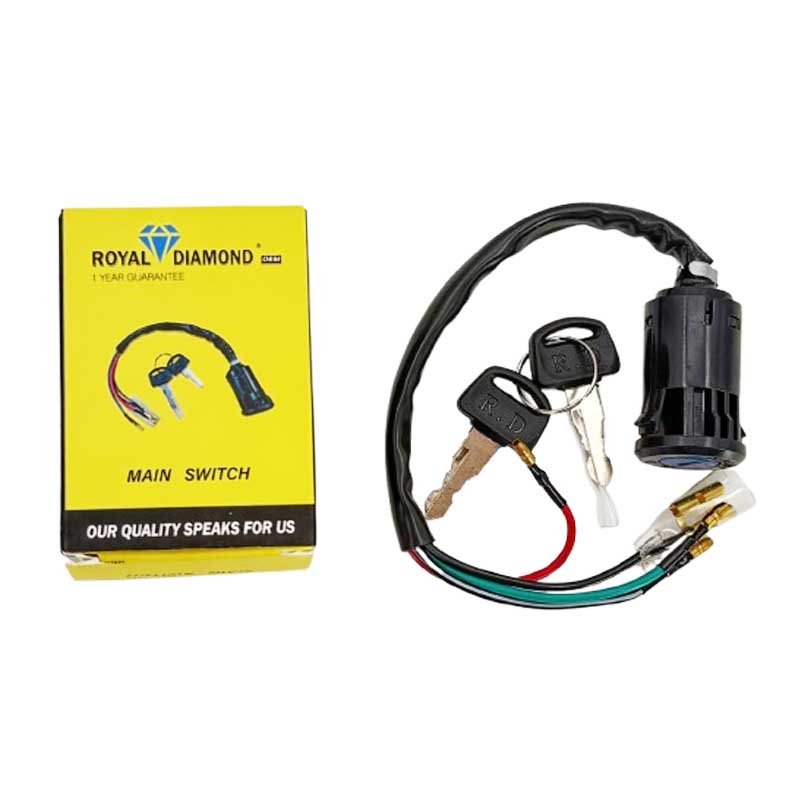 CDI 125 Ignition switch C | ROYAL DIAMOND MOTORCYCLE SPARE PARTS