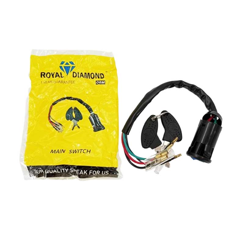 CDI 125 Ignition switch B | ROYAL DIAMOND MOTORCYCLE SPARE PARTS