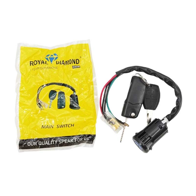 CDI 125 Ignition switch A | ROYAL DIAMOND MOTORCYCLE SPARE PARTS